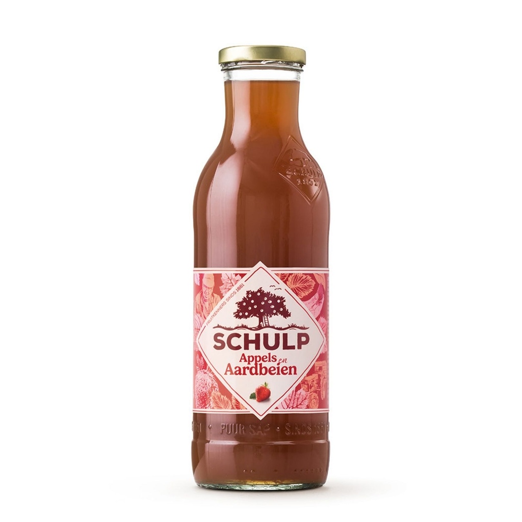 Schulp - groot appel & aardbei 750 ml | Voets Specialiteiten